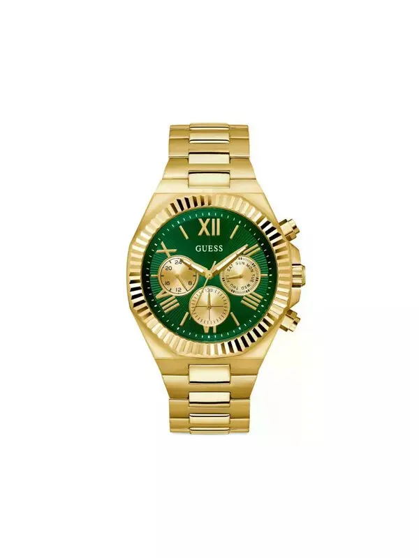 Guess Equity Stainless Steel 44mm Watch - Green