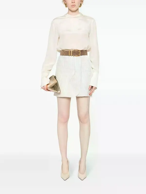 IRO PARIS Bouclé Mini Skirt