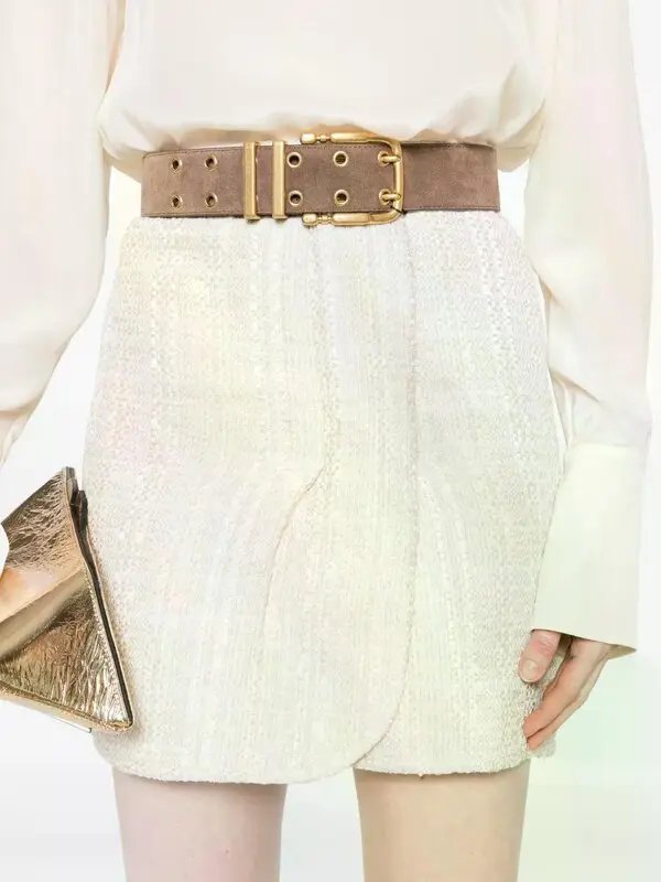 IRO PARIS Bouclé Mini Skirt