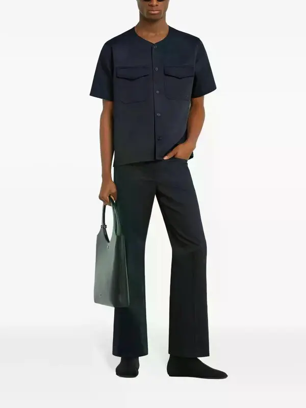 COURREGES Collarless Shirt