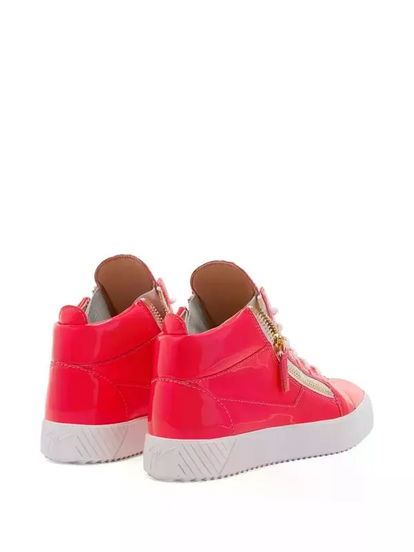 GIUSEPPE ZANOTTI Kriss High-top Sneakers - Red