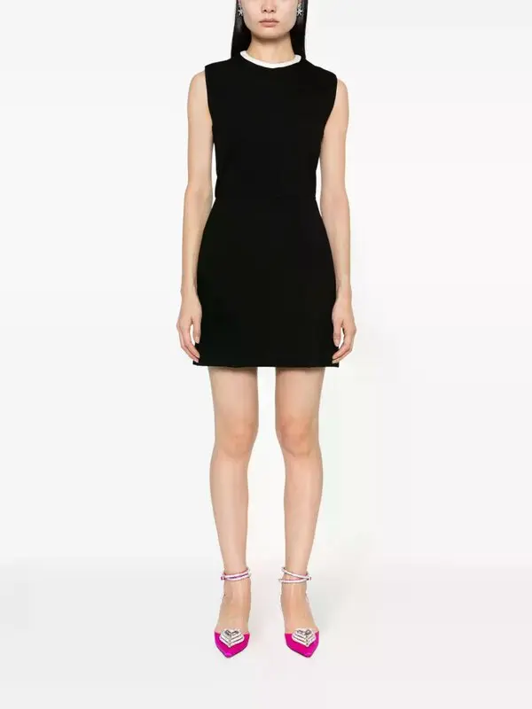 MSGM Cut-out Detail Sleeveless Minidress