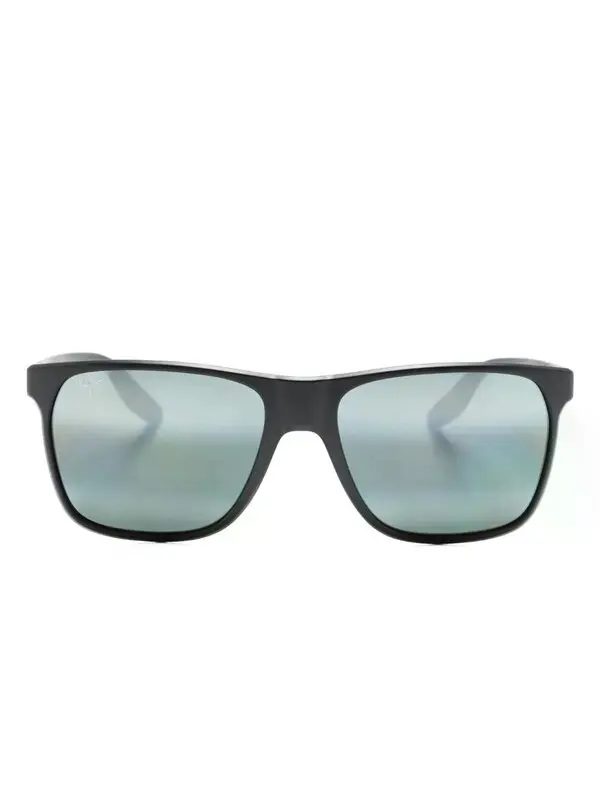 Maui Jim Pailolo Square-frame Sunglasses - Black