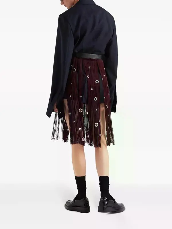 Prada Single-breasted Pinstripe Jacket