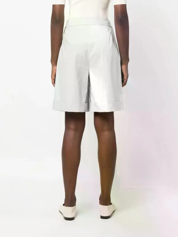 Eleventy Cotton-blend Tailored Shorts