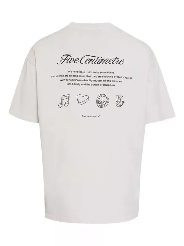 FIVE CM Logo-print Cotton T-shirt
