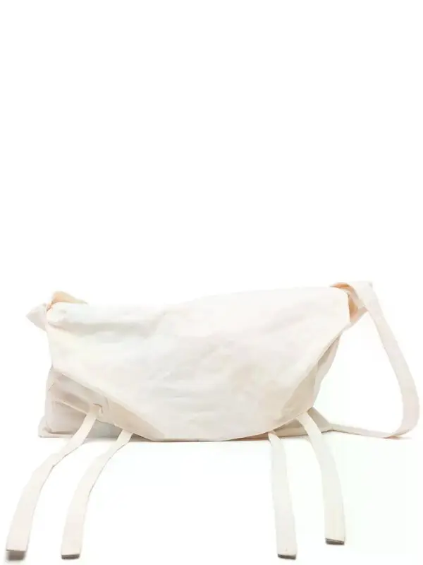 JAN JAN VAN ESSCHE Front-flap Cotton-blend Tote Bag - Neutrals