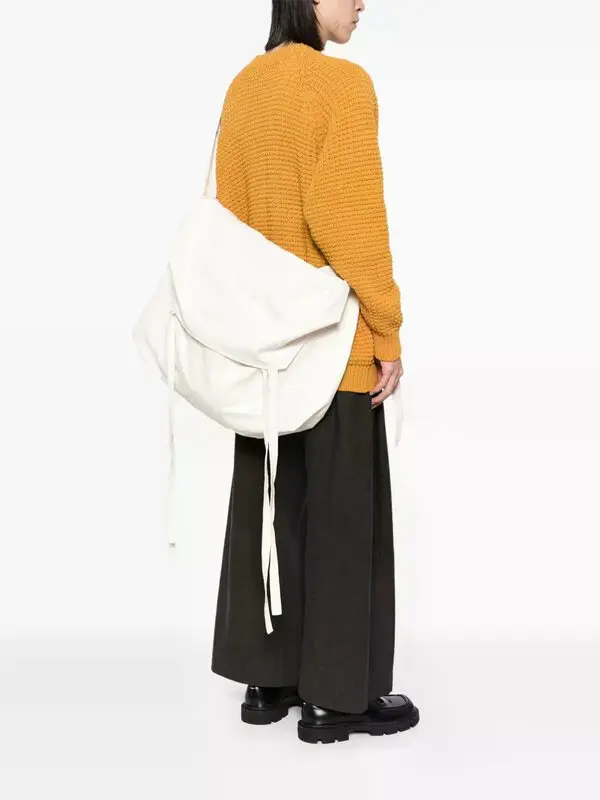 JAN JAN VAN ESSCHE Front-flap Cotton-blend Tote Bag