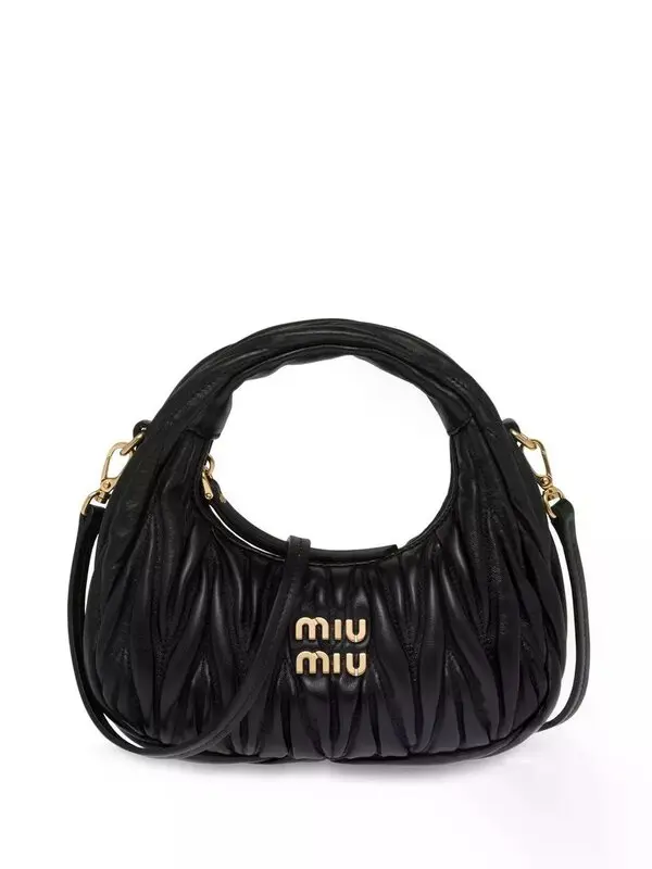 Miu Miu Mini Wander Matelassé Shoulder Bag