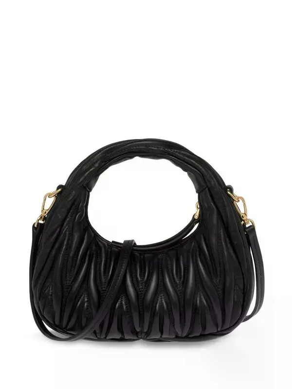 Miu Miu Mini Wander Matelassé Shoulder Bag