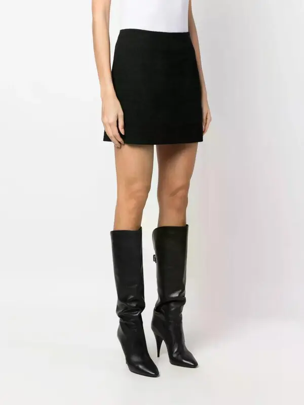 PATOU High-waisted A-line Miniskirt