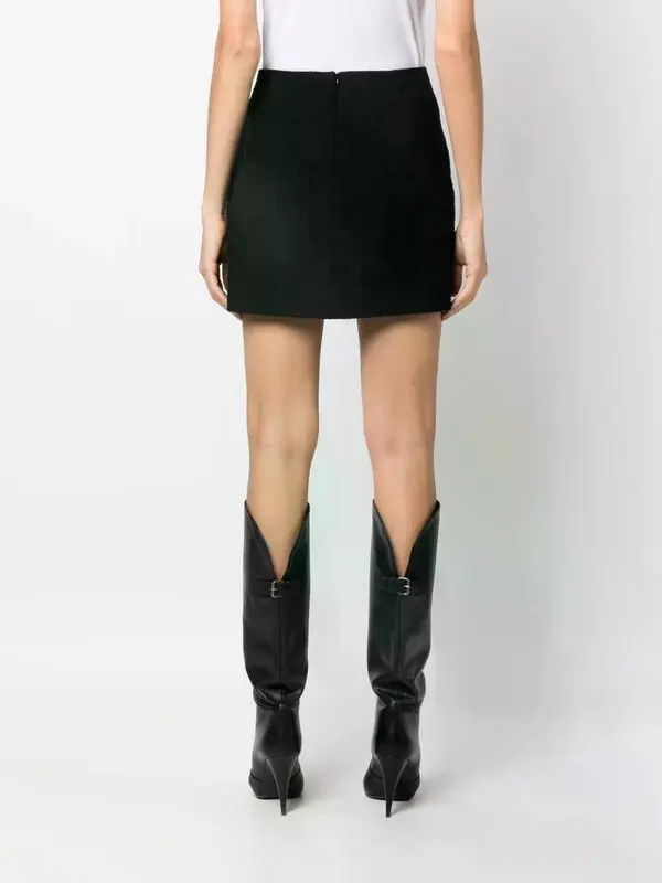 PATOU High-waisted A-line Miniskirt