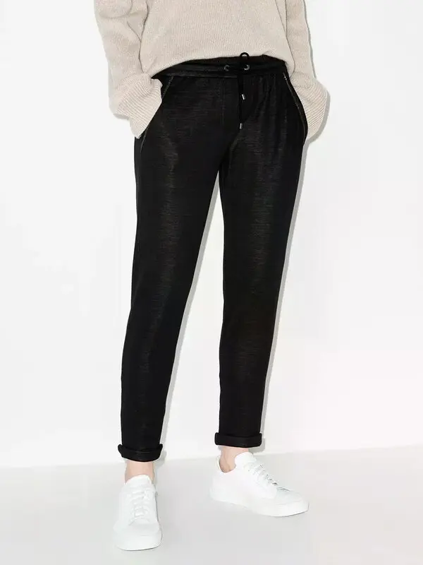 Brunello Cucinelli Monili-detail Drawstring Track Pants