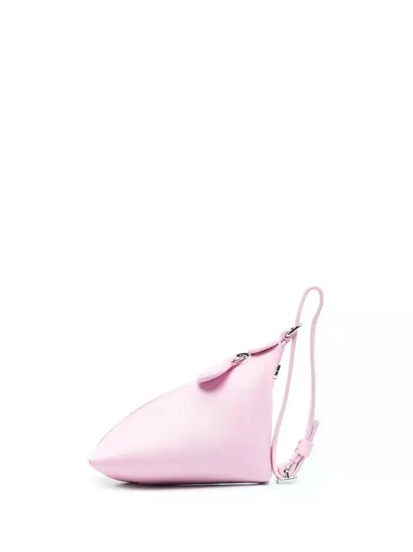 COURREGES One Nano Logo-print Wallet - Pink