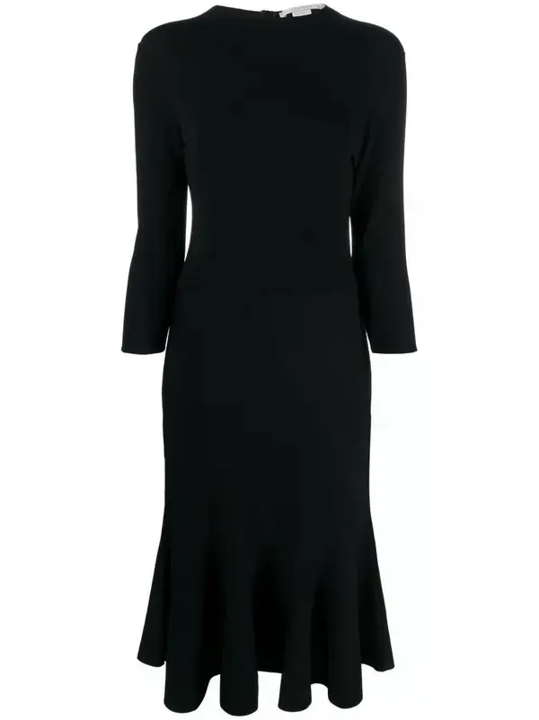 Stella McCartney Knitted Midi Flared Dress