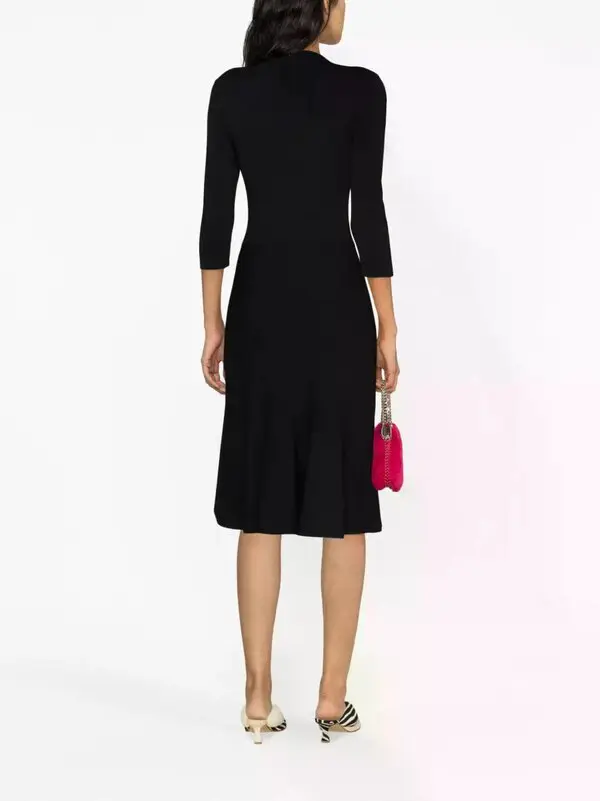 Stella McCartney Knitted Midi Flared Dress
