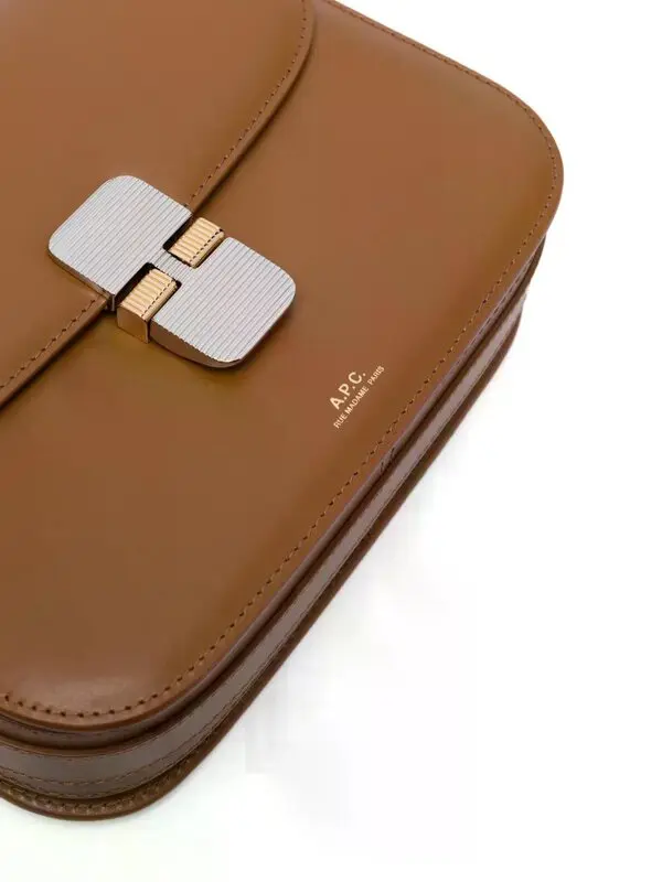 A.p.c. Small Grace Shoulder Bag - Brown