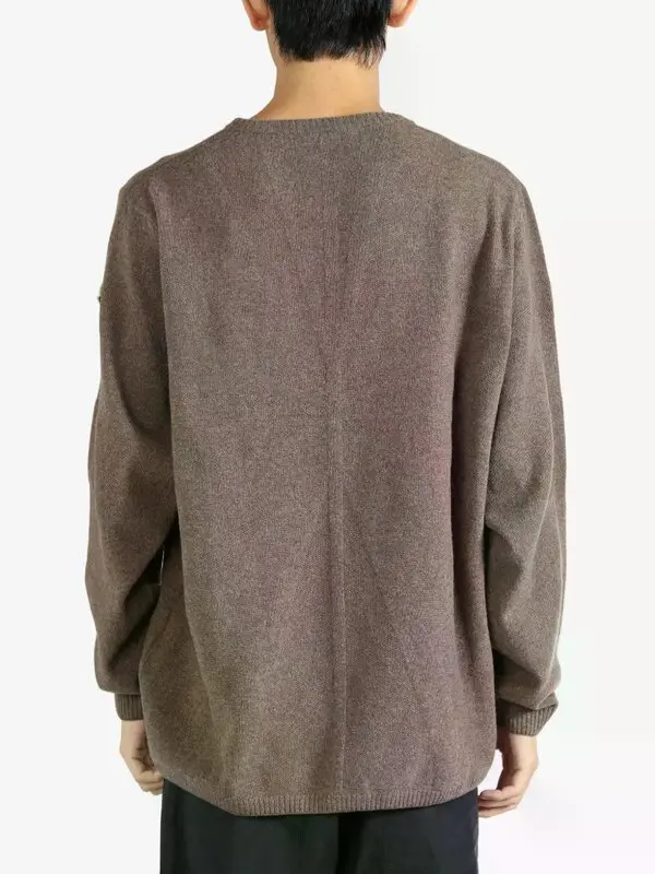 MONCLER + RICK OWENS Ribbed-knit Sweater
