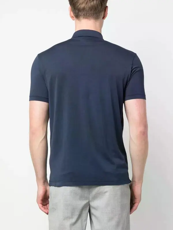 Altea Short-sleeve Polo Shirt - Blue