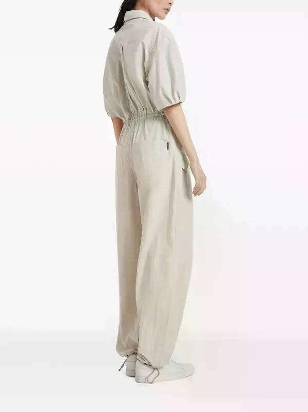 Brunello Cucinelli Wide-leg Cotton Jumpsuit