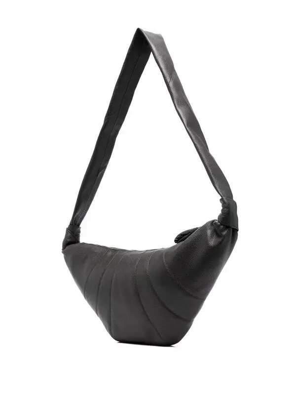 LEMAIRE Medium Croissant Crossbody Bag - Black