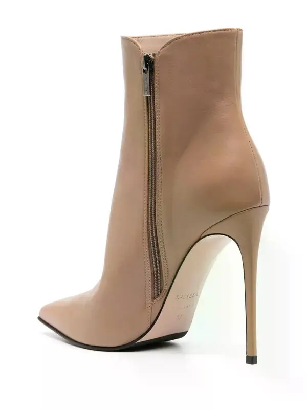 LE SILLA Eva 120mm Leather Ankle Boots