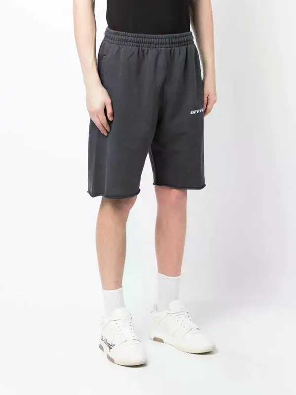 Off-White Arrows Logo-print Shorts
