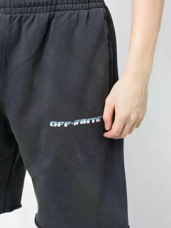 Off-White Arrows Logo-print Shorts