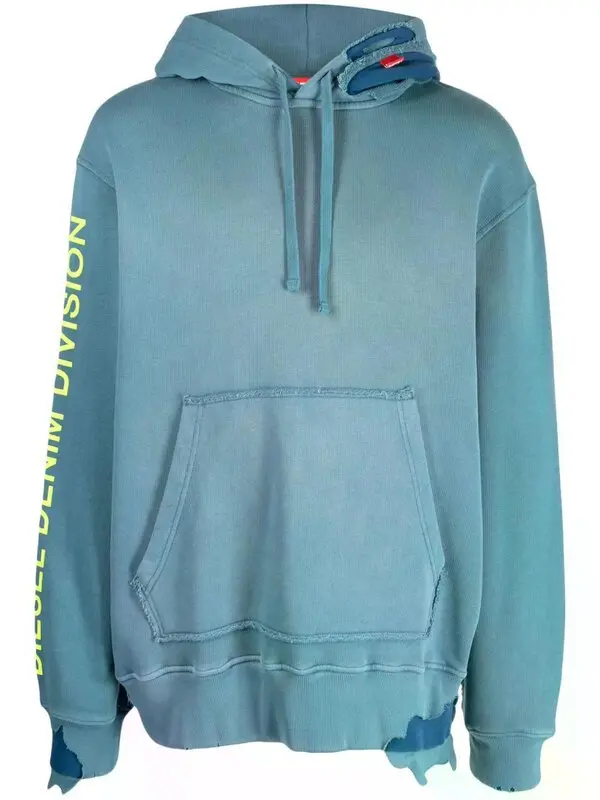 DIESEL® Logo-print Cotton Hoodie