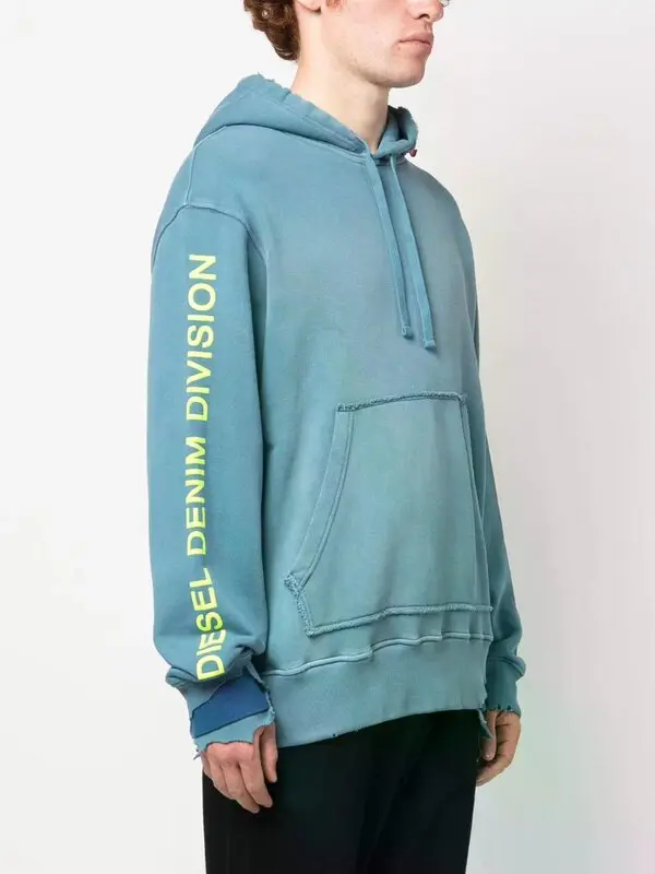DIESEL® Logo-print Cotton Hoodie