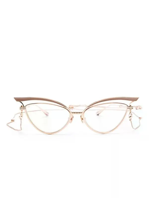 Valentino Garavani V-glassliner Cat-eye Glasses - Pink