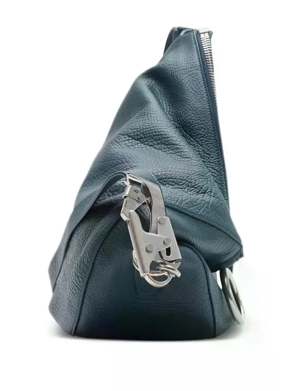 Burberry Knight Leather Shoulder Bag - Blue