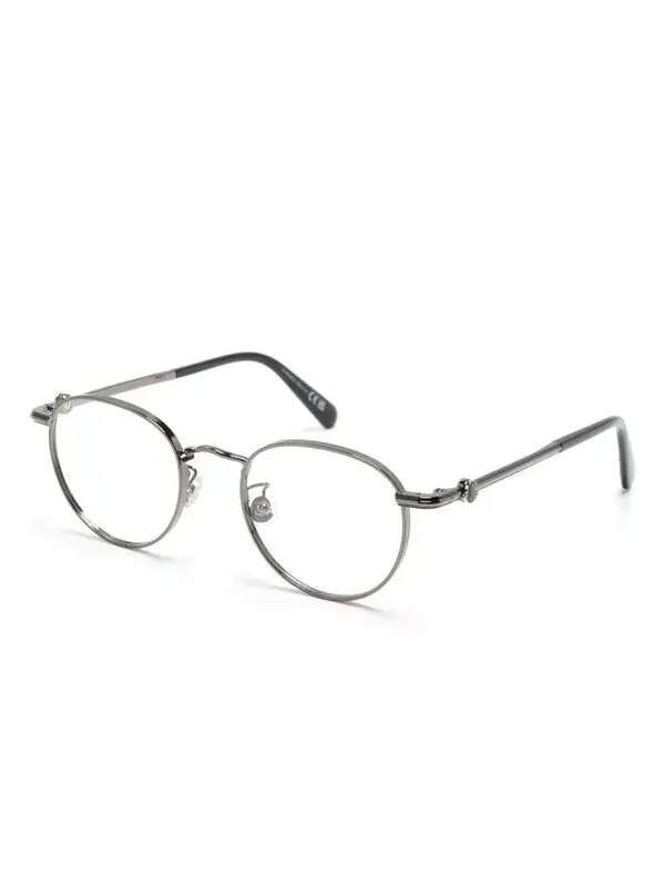Moncler Round-frame Glasses - Grey