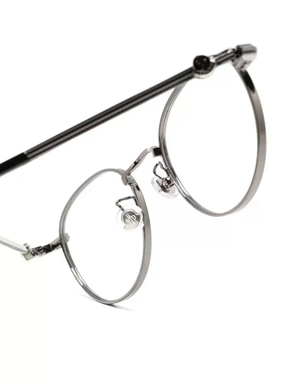 Moncler Round-frame Glasses - Grey