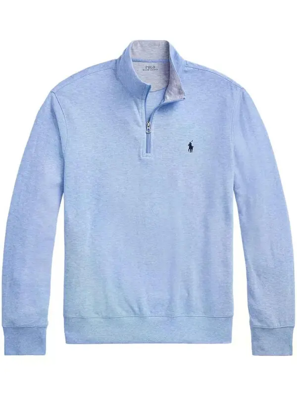 Polo Ralph Lauren Polo Pony Half-zip Jumper - Blue