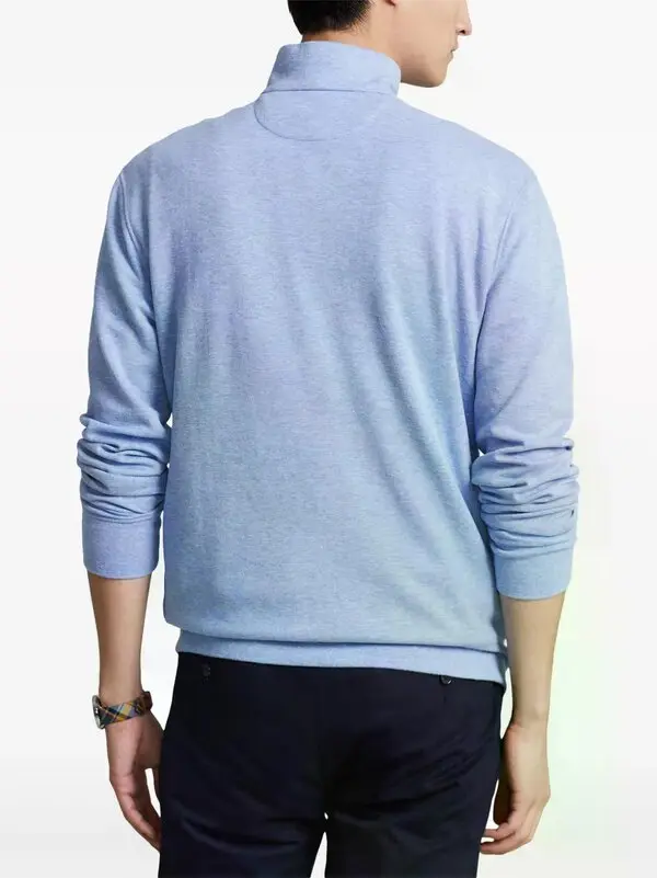 Polo Ralph Lauren Polo Pony Half-zip Jumper - Blue