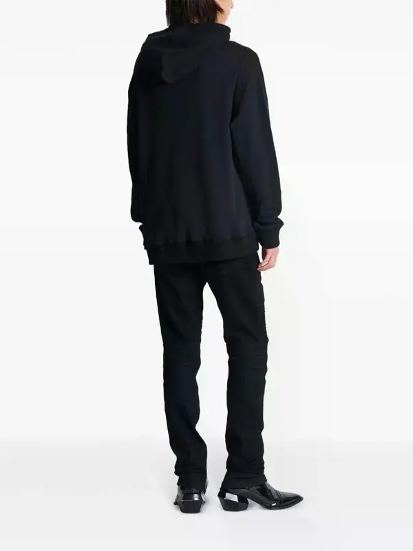 Balmain Crystal-embellished Hoodie