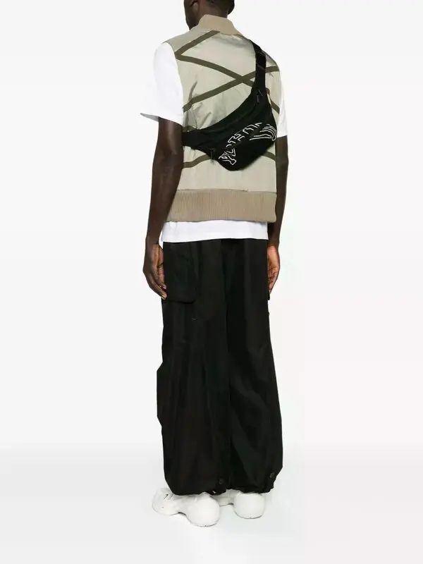 Y3 Logo-embroidered Belt Bag