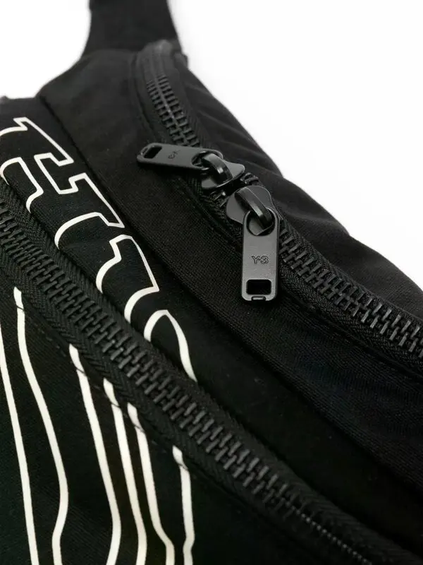Y3 Logo-embroidered Belt Bag