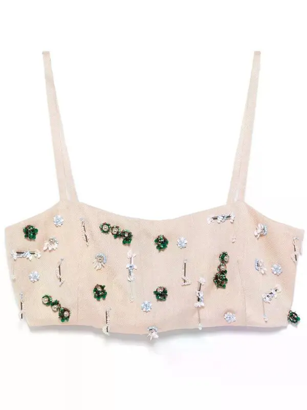 Christopher Esber Embla Bandeau - Neutrals