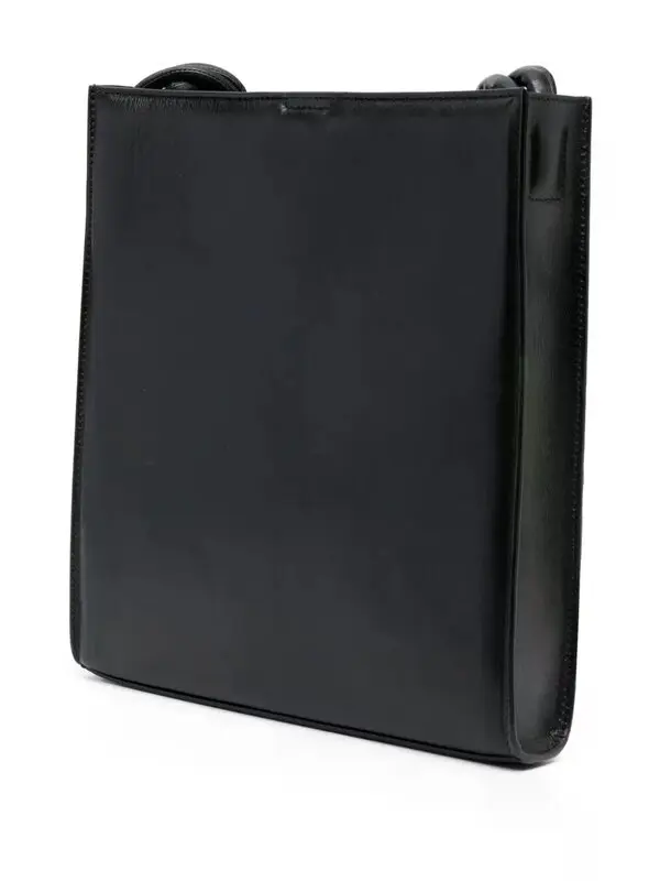 JIL SANDER Tangle Leather Shoulder Bag