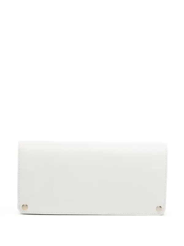 Comme Des Garçons Stud-embellished Leather Wallet - White