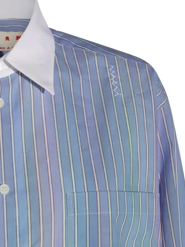 Marni Striped Poplin Shirt