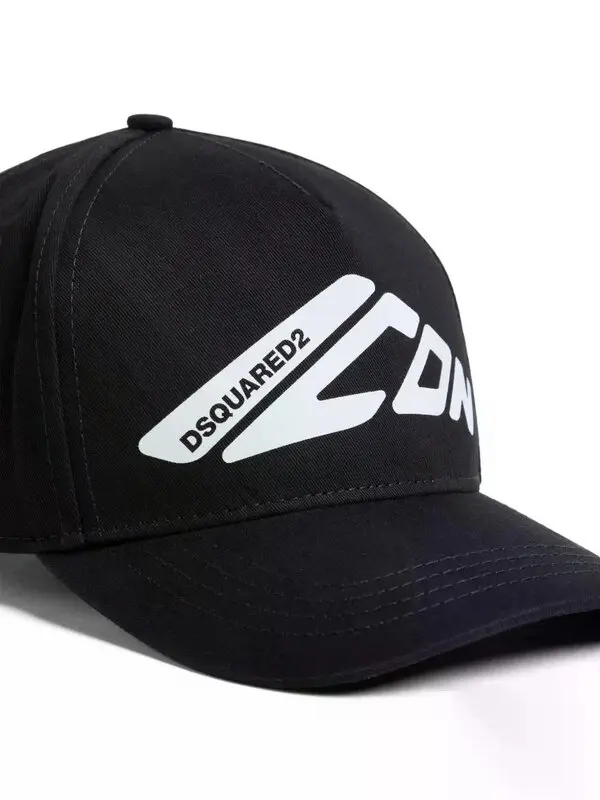 Dsquared2 Logo Print Baseball Cap