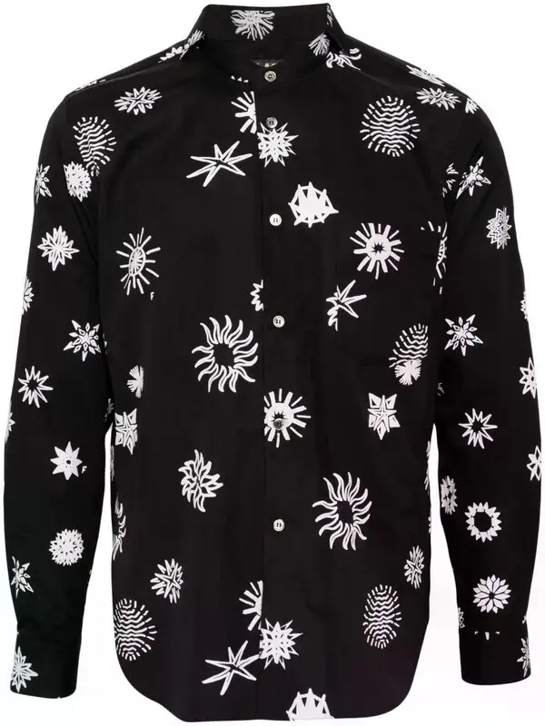 Comme Des Garçons Graphic-print Shirt