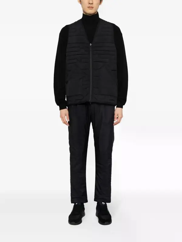 Herno Elasticated-waist Tapered Trousers
