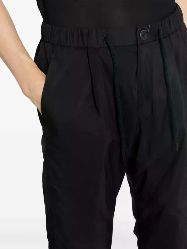 Herno Elasticated-waist Tapered Trousers