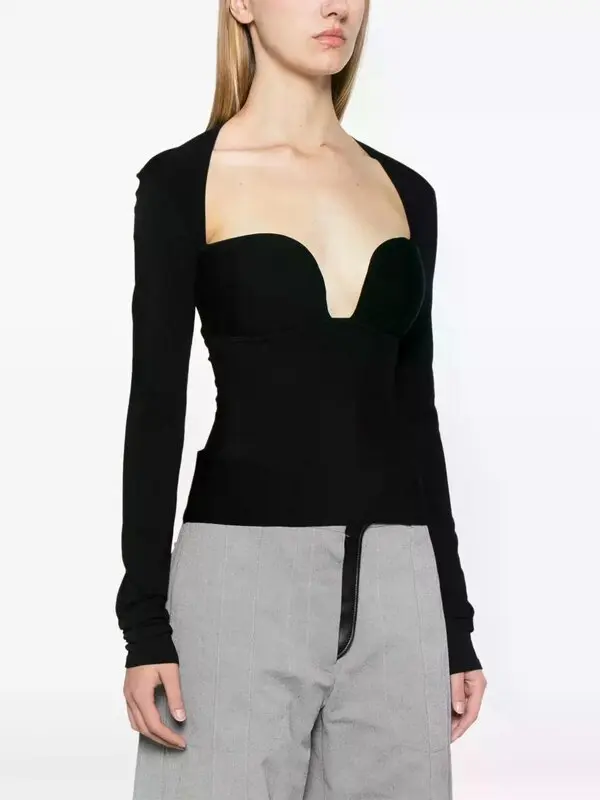 NENSI DOJAKA Bustier-style Top
