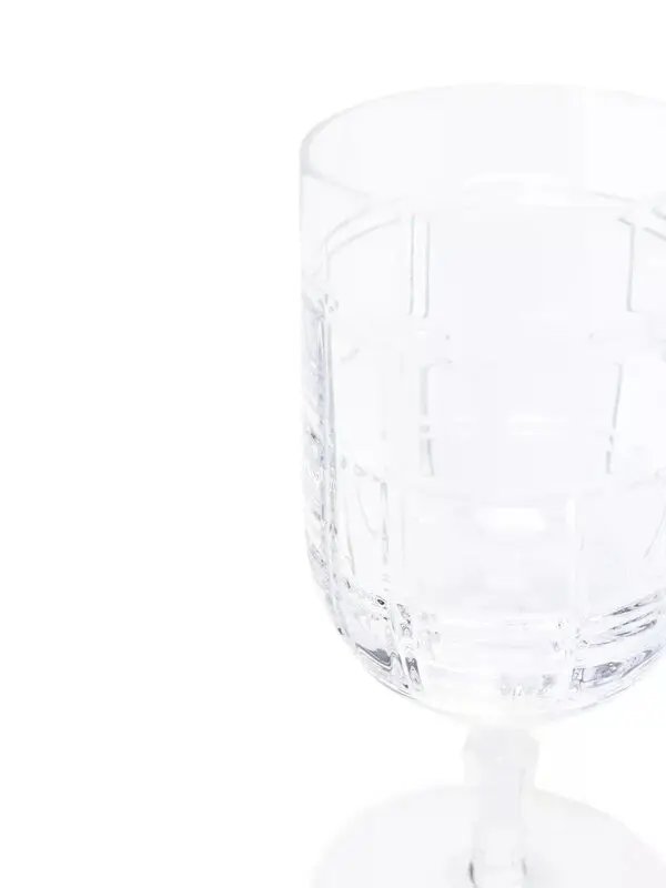 Ralph Lauren Hudson Plaid Beverage Glass