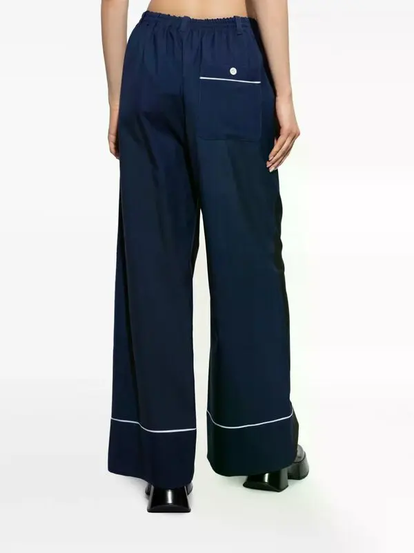 Marni Virgin Wool Wide Leg Trousers